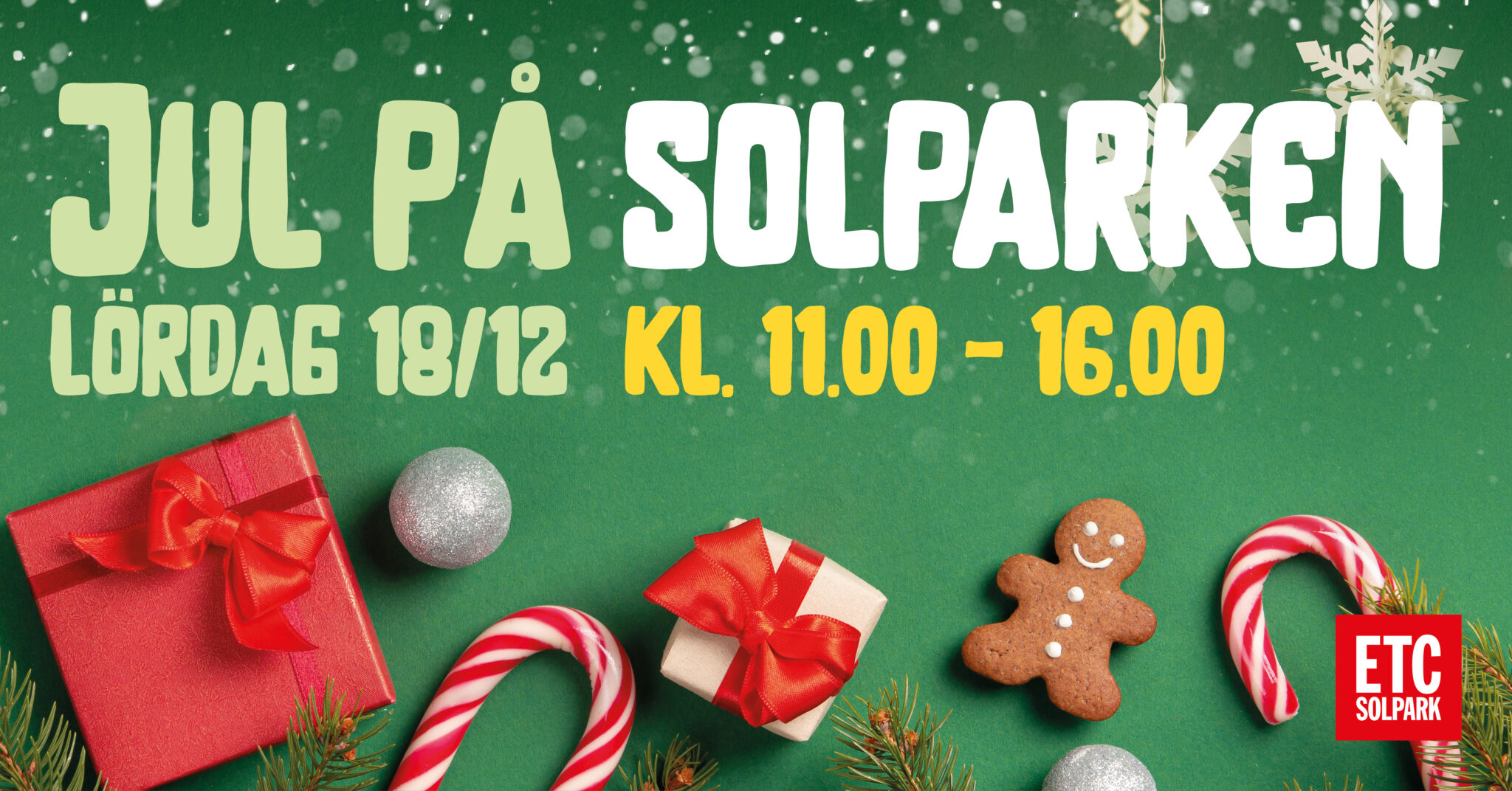 Välkommen på julfest och föreläsning i ETC Solpark - ETC El
