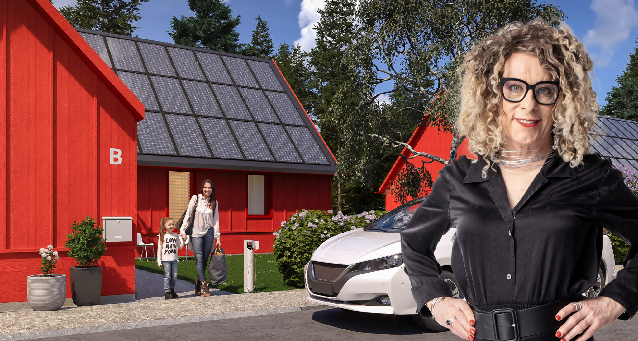 ”Därför är ett parhus som utmanar elnätsmonopolen en politisk handling ...